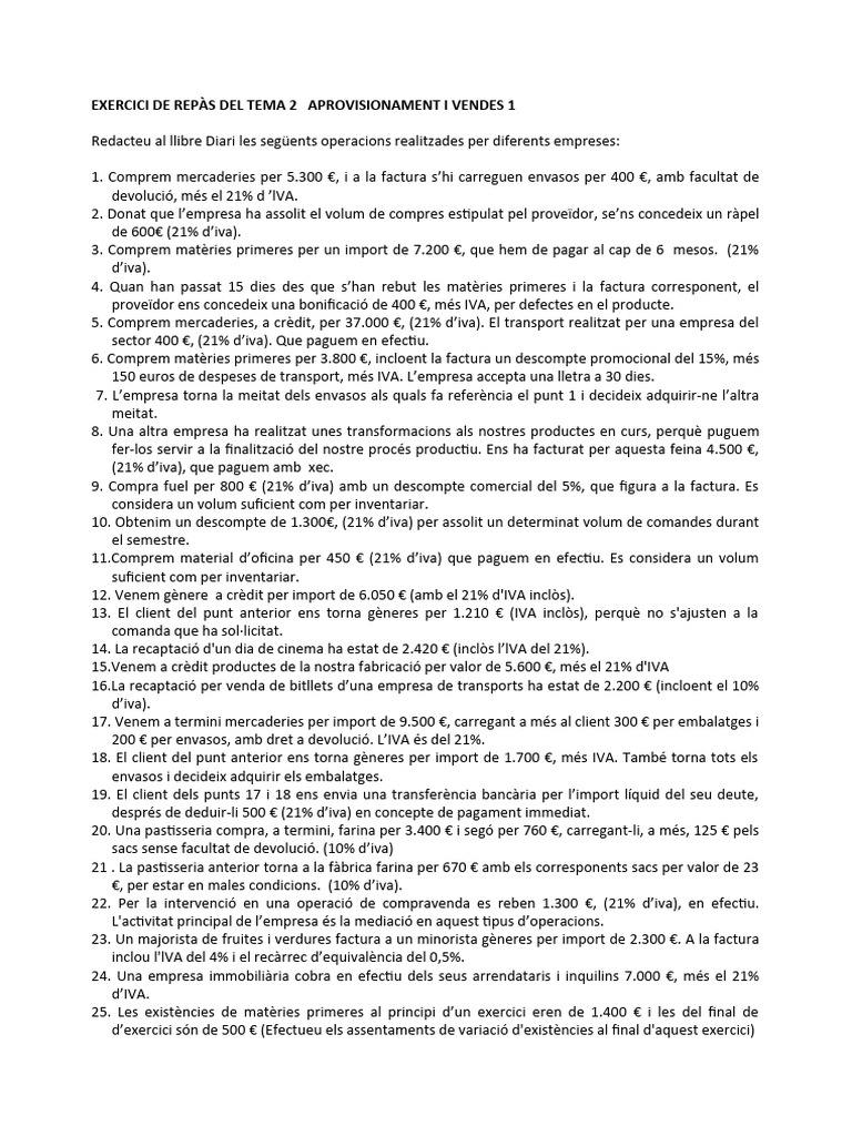 Solució Exercici de Repas T2 | PDF