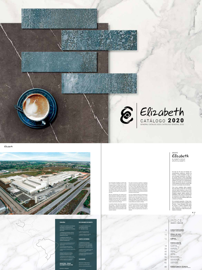 Catalogo de Cerâmicas - Elizabeth | PDF | Metalurgia | Processos ...