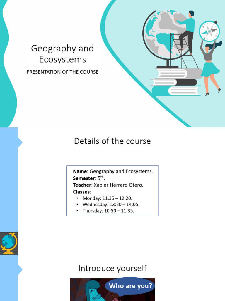 Geography & Ecosystems Course Guide | PDF | Geography | Social Sciences