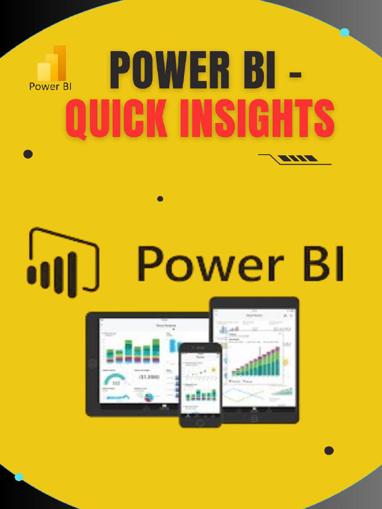 PowerBi Quick Insights? ?? | Download Free PDF | Data | Computing