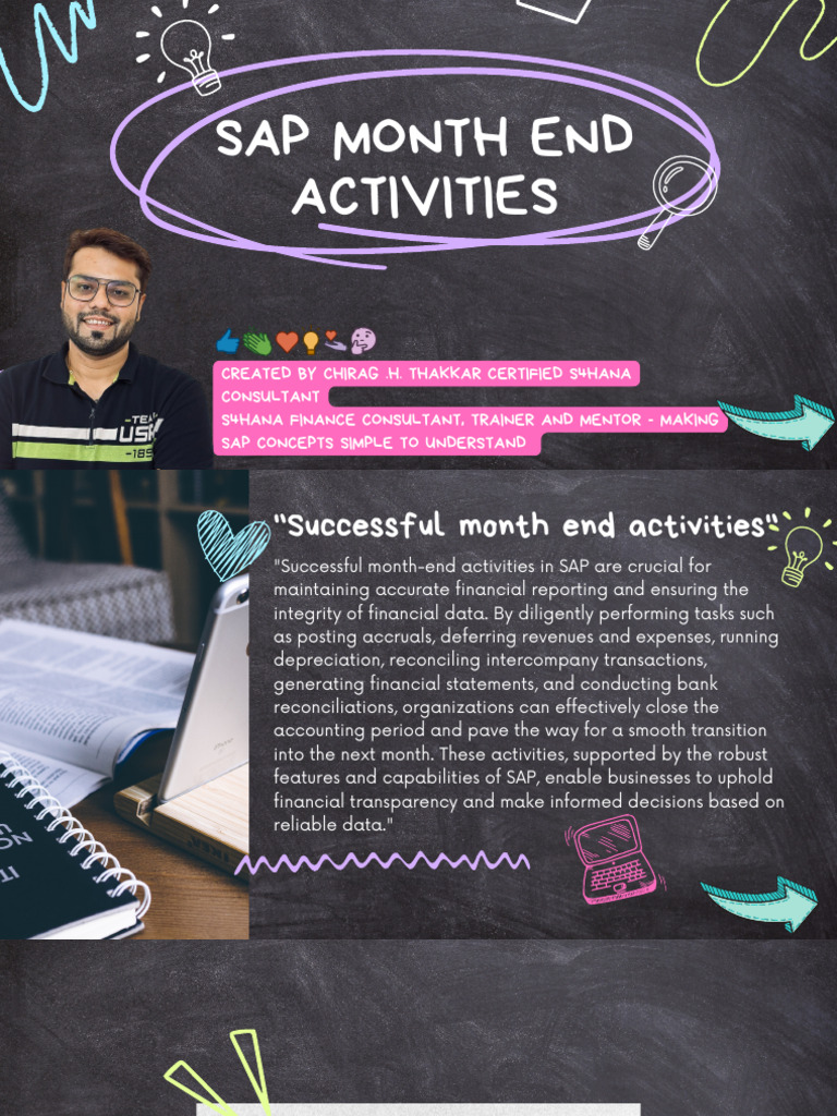 Month End Activities. | Download Free PDF | Expense | Deferral
