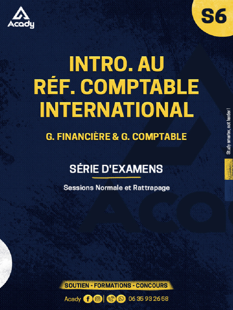 Exams Compta Internationale | PDF
