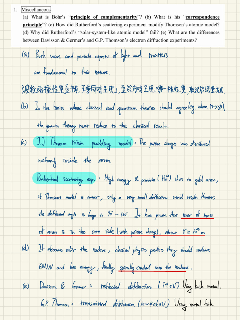 hw4+sol | PDF | Atomic Nucleus | Physical Phenomena