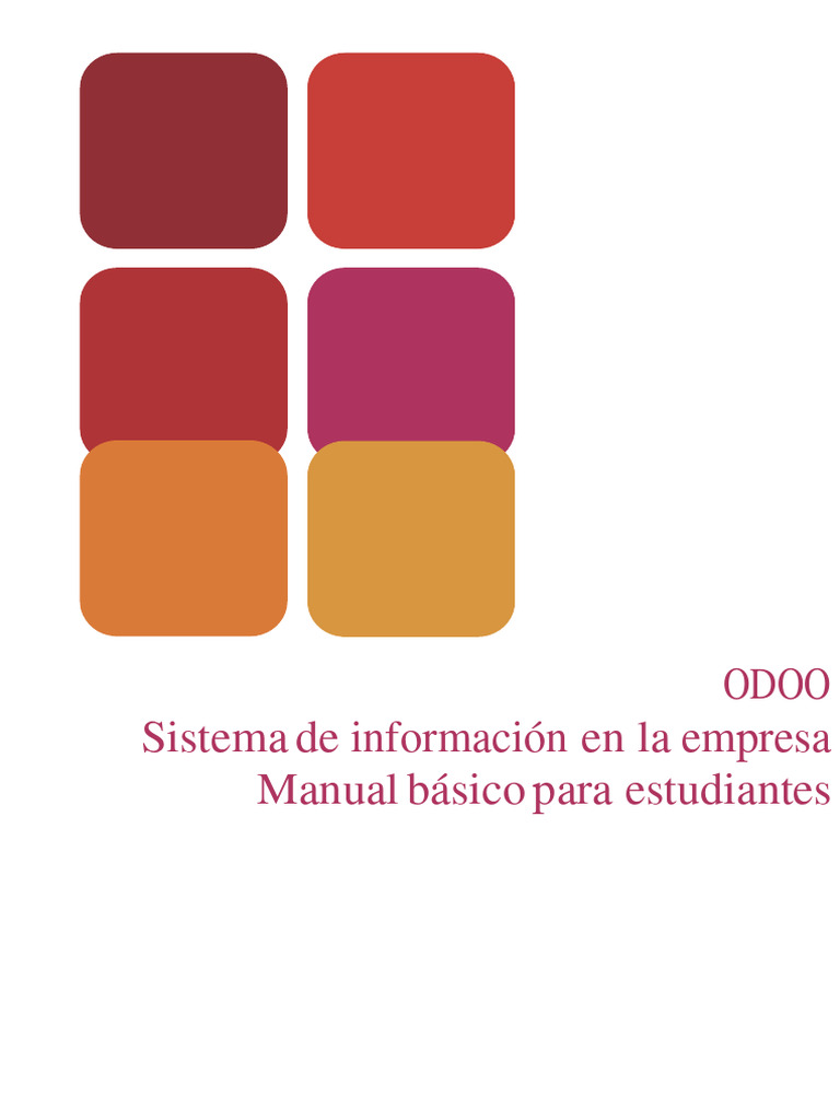 Manual Basico de Odoo para Usuarios | Descargar gratis PDF | Planificación de recursos ...