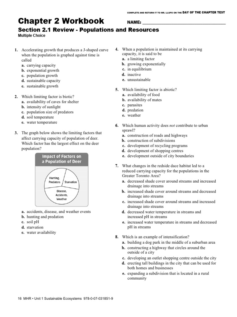 Ch2 Workbook On Science 9 | PDF | Ecology | Ecological Niche