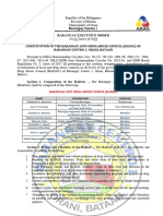 BADAC Organizational Chart | PDF