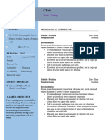 Yale SOM Resume Template | PDF | Titles | Educational Assessment And ...