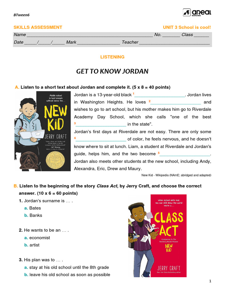 Ae Bt6 Skills Assess2 | PDF