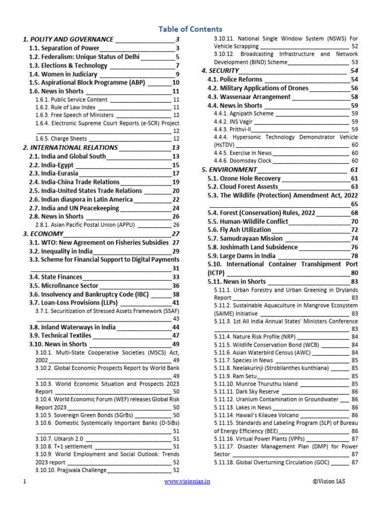 Index Yearly 2023 Vision | PDF | Finance & Money Management