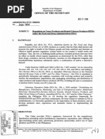 Implementing RA 11900 Regulations | PDF | Electronic Cigarette