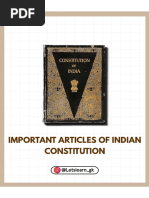 All Important Articles Polity | PDF
