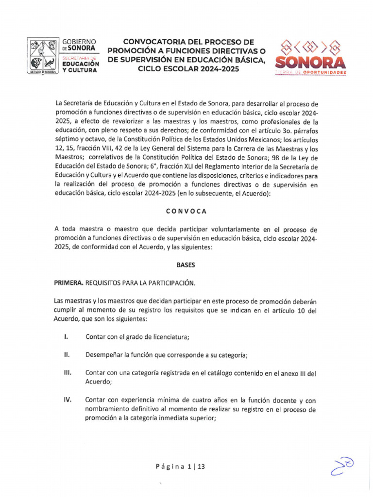 Promoción Vertical Educación Basica - PV-26 | PDF