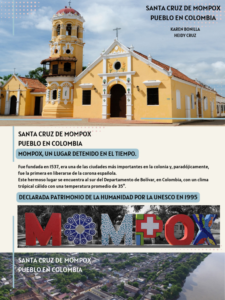Santa Cruz de Mompox: Patrimonio Cultural | PDF | Iglesia (edificio ...