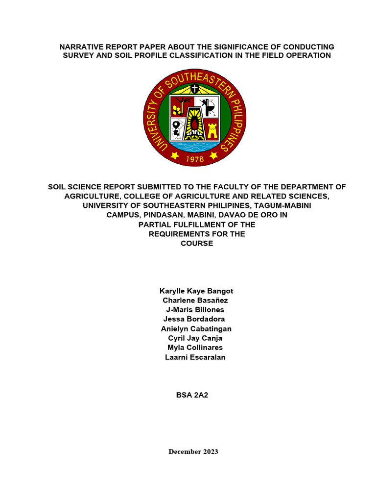 Soil Profile Classification Group 2 | PDF | Soil | Conservation Biology