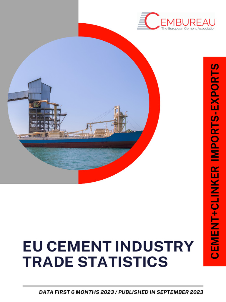 EU Cement Industry Trade Data 2023 | PDF | Politics Of The European ...