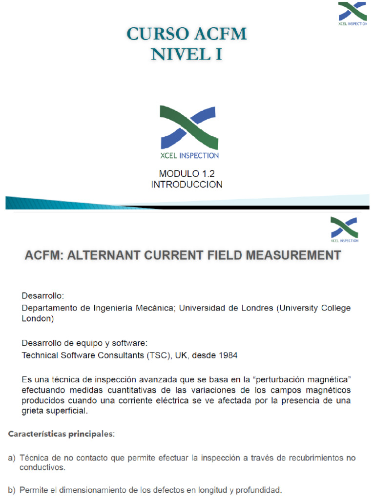 Curso Modulo 1 Acfm | PDF
