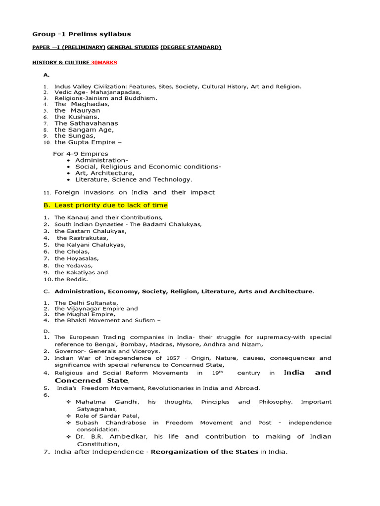 Group 1 syllabus | PDF | Area | Economies