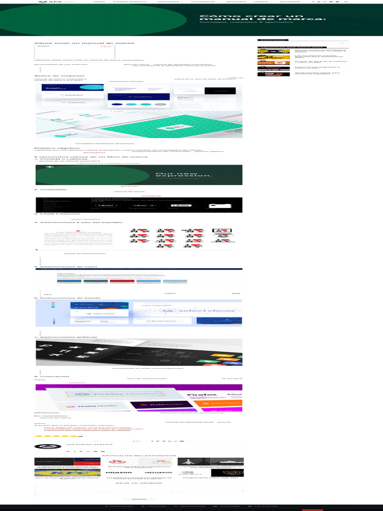 Cómo Crear Un Manual de Marca: Métodos, Consejos y Ejemplos | Descargar gratis PDF | Marca ...