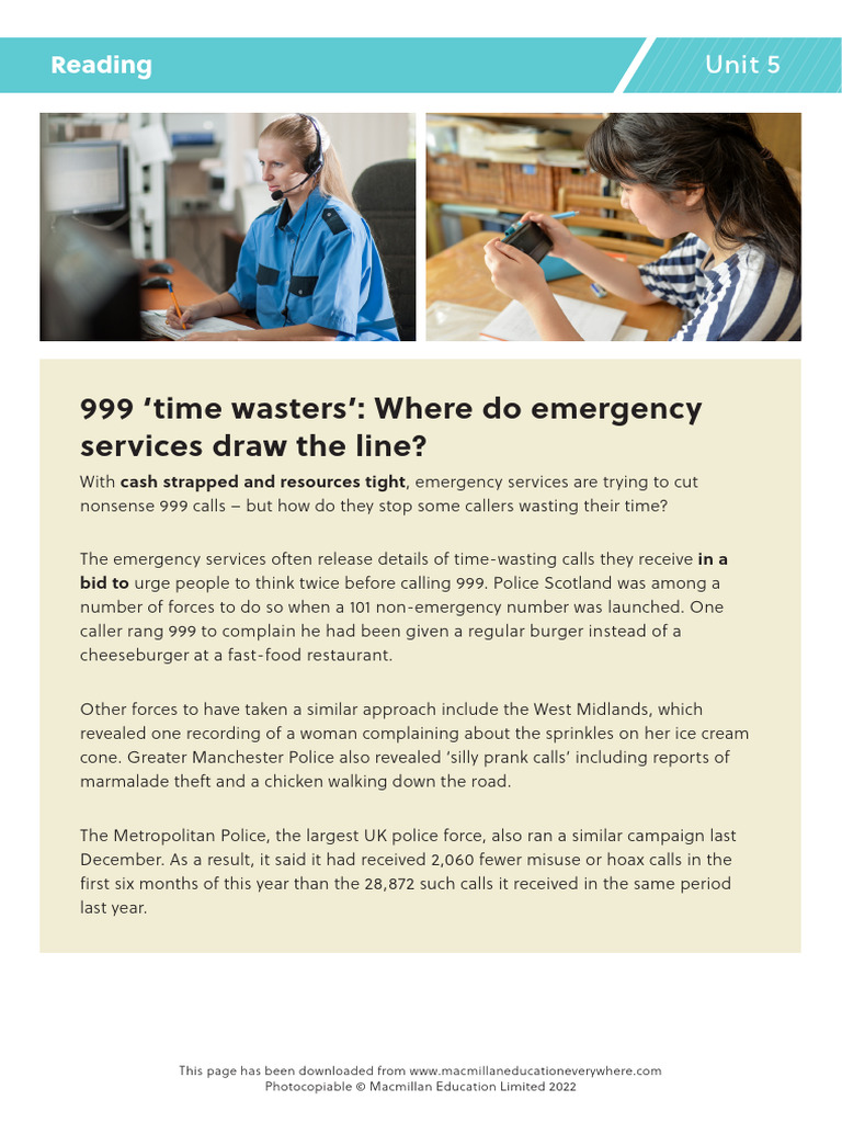 B2PLUS U5 Accessible Reading | PDF