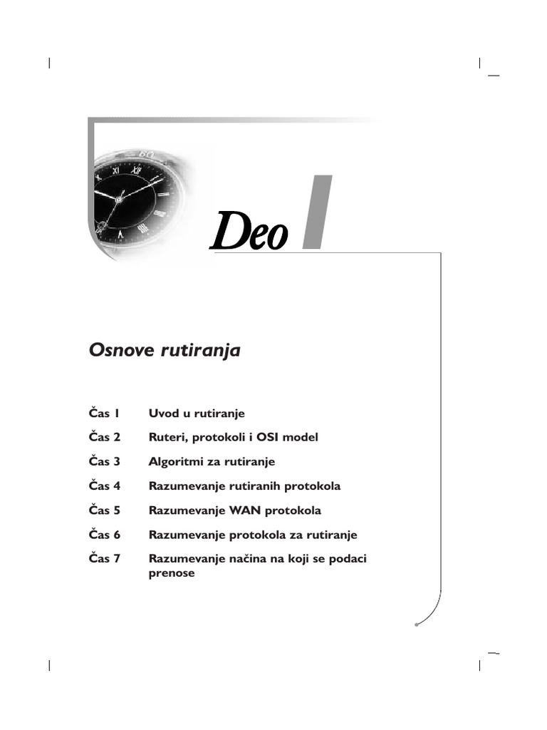 Osnove Rutiranja PDF | PDF