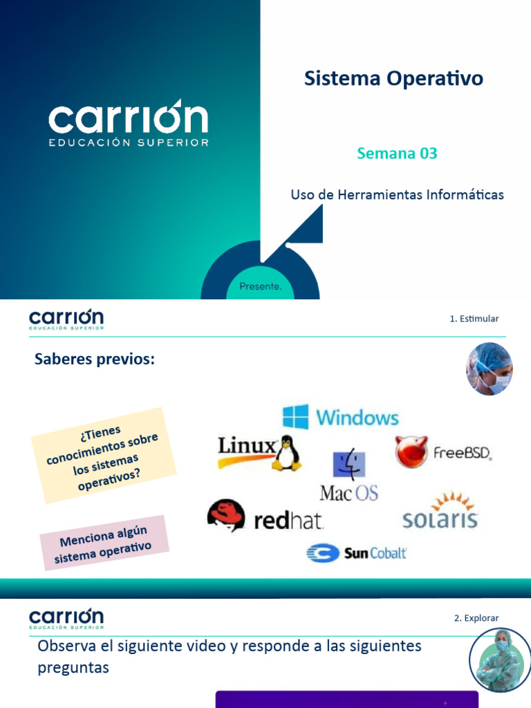3sistema Operativo | PDF | Sistema operativo | Usuario (informática)