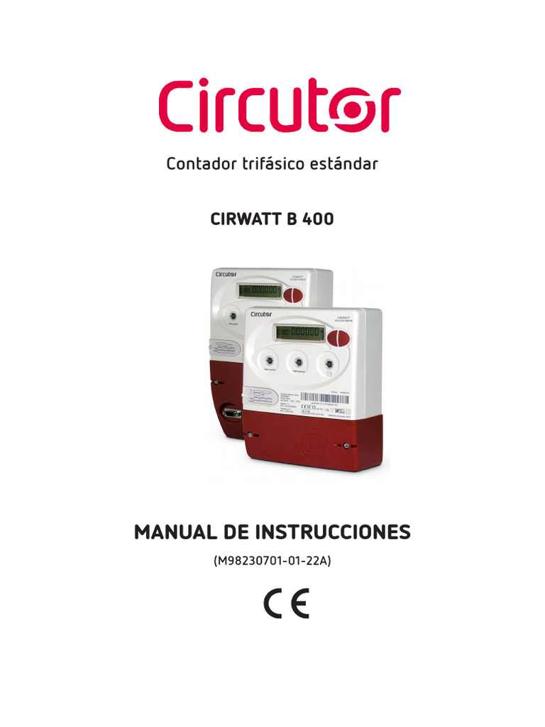 Circutor 410QT5A | PDF | Poder (Física) | Metrología
