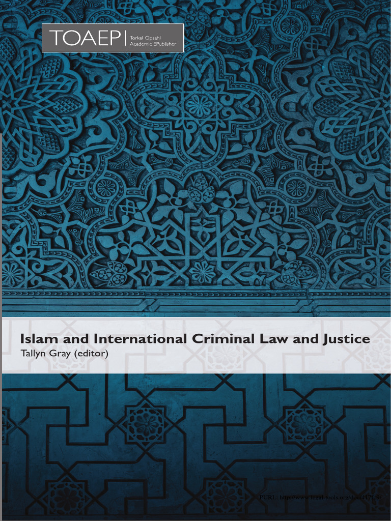 ISLAMIC CRIMINAL LAW - E-Offprint - NAS - 2 - Chapter - 9 - Badar - 02 ...