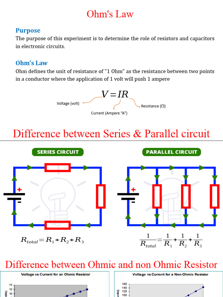 05 Ohms Law - Presentation | PDF | Electrical Resistance And ...