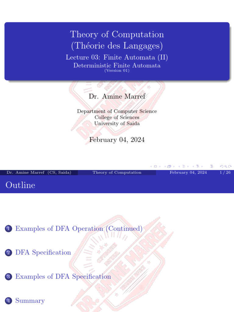 THL Lecture 03 v01 | PDF