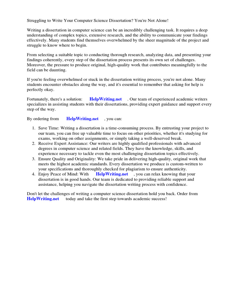 Computer Science Dissertation Titles | PDF | Thesis | Cloud Computing