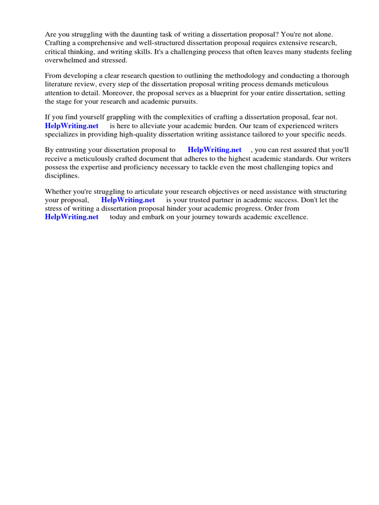 Example Dissertation Proposal Layout | PDF | Thesis | Methodology