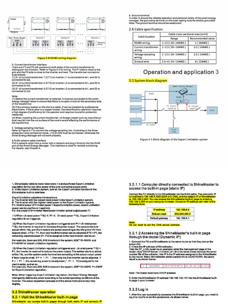 User Manual - It | PDF | Transformer | Ip Address