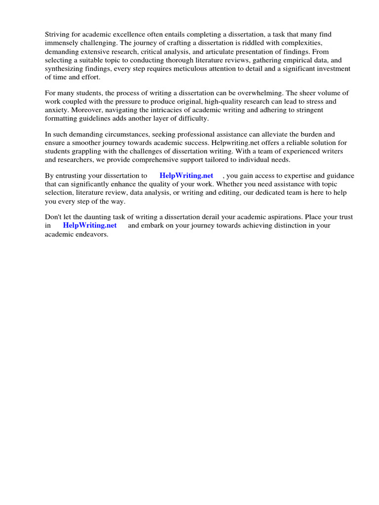 Distinction Dissertation Example | PDF | Thesis | Doctor Of Philosophy