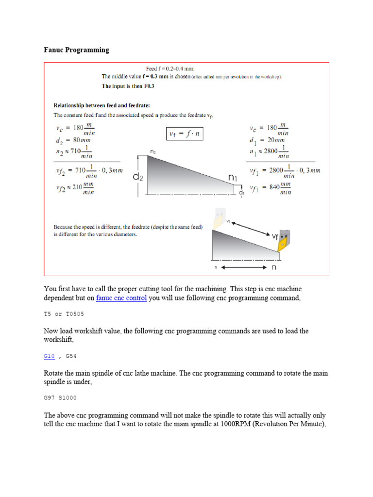 Fanuc | PDF | Numerical Control | Machining