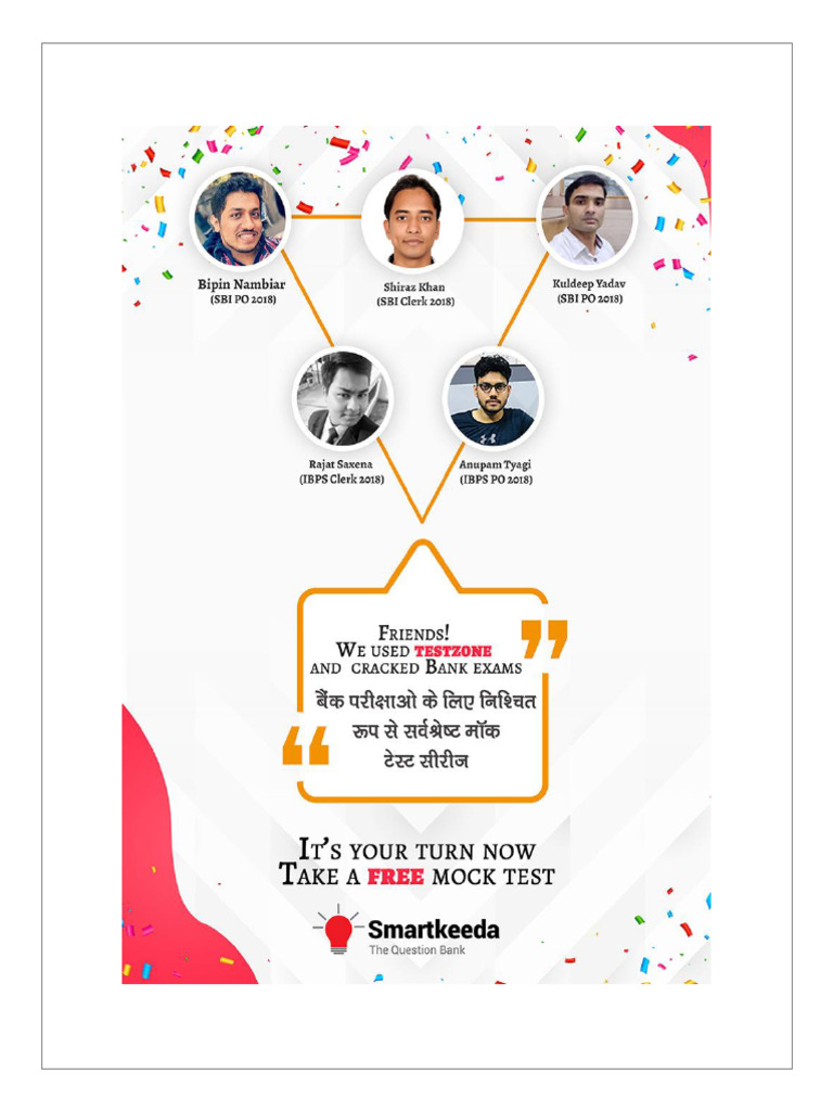 SSC Maths Quiz 4 | PDF | Triangle Geometry | Geometry