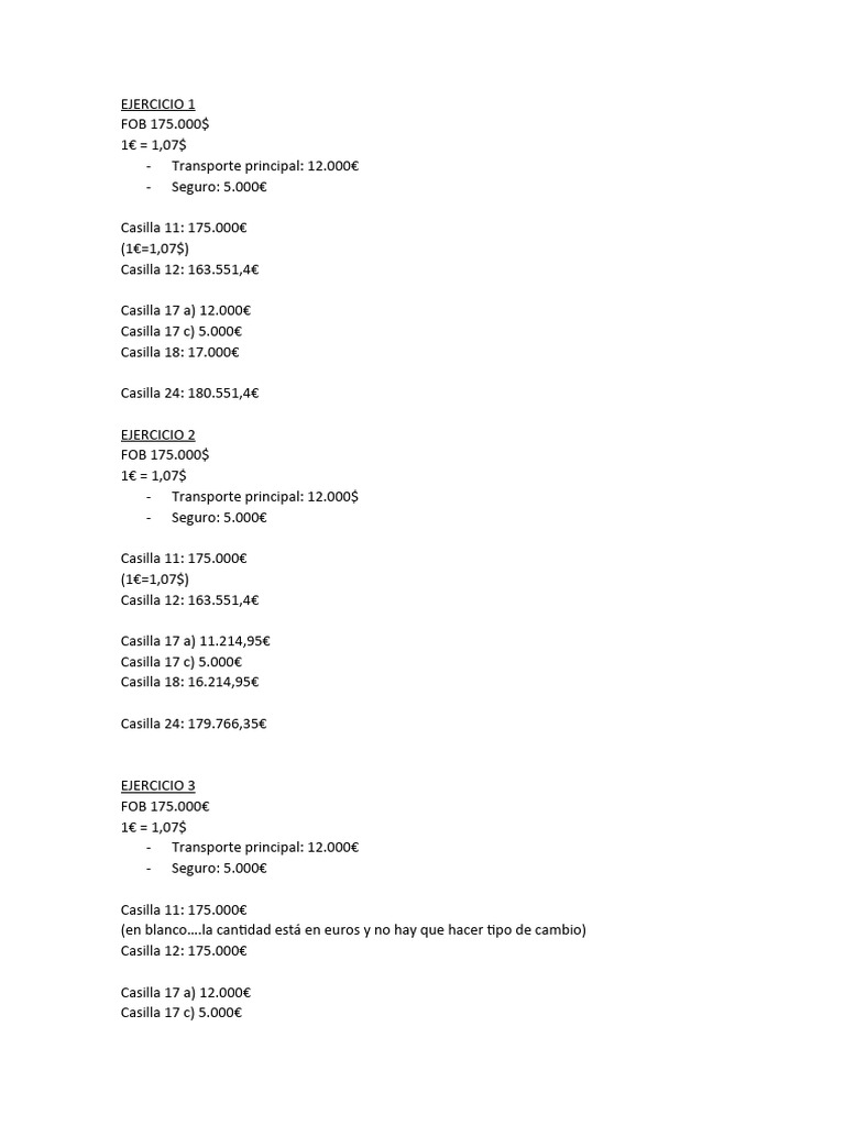 Ejercicio DV1 | PDF | Finanzas y dinero