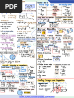 Formula Cheat Sheet | PDF | Electric Field | Applied And ...