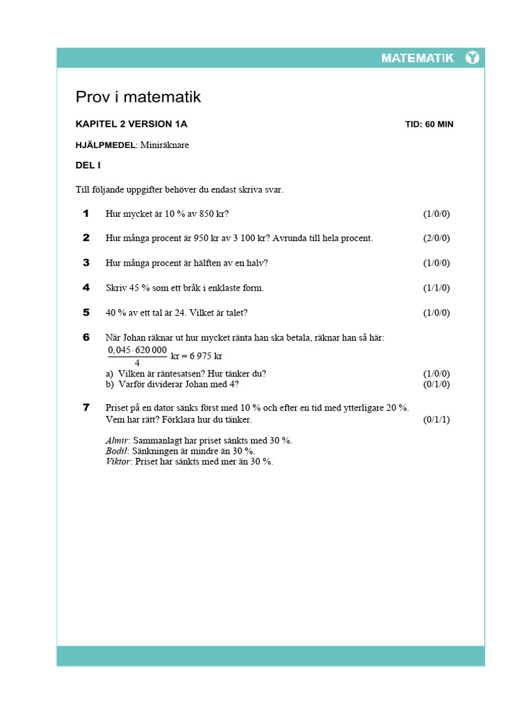 Mat4ş7 Prov | PDF
