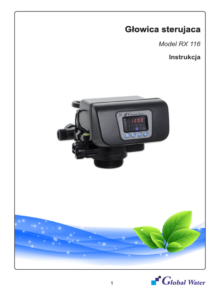 Głowica Sterująca RX 116 Instrukcja 04.22 | PDF