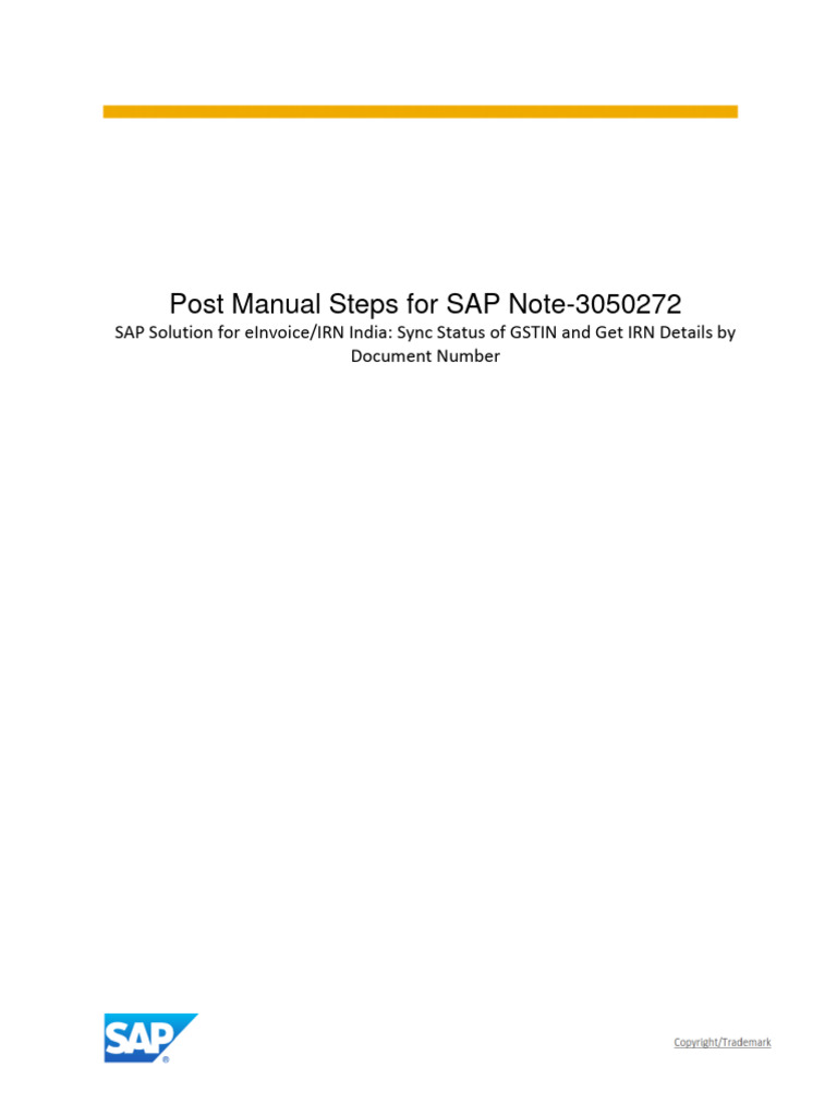 3050272-Manual Post-Implementation Steps | PDF | Service Oriented Architecture | Computing
