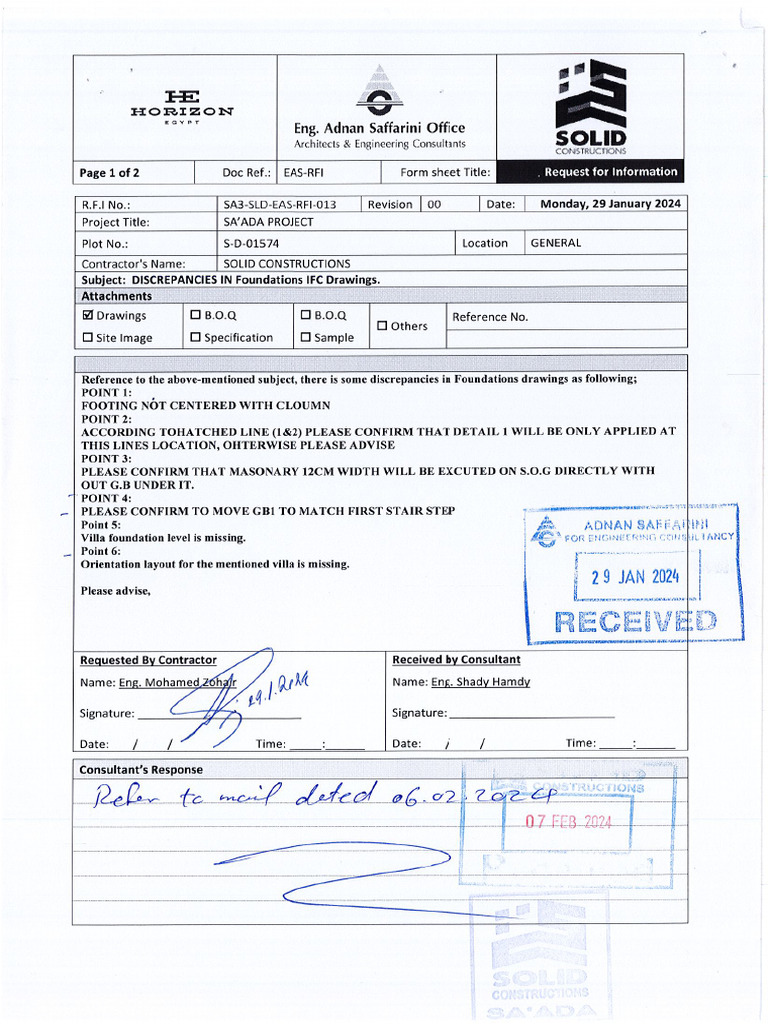 Sa3 SLD Eas Rfi 013 0 | PDF