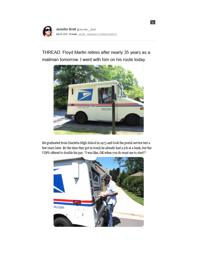 ThreadReader 0 Jennifer Brett 1131298044010483712 | PDF | Social ...