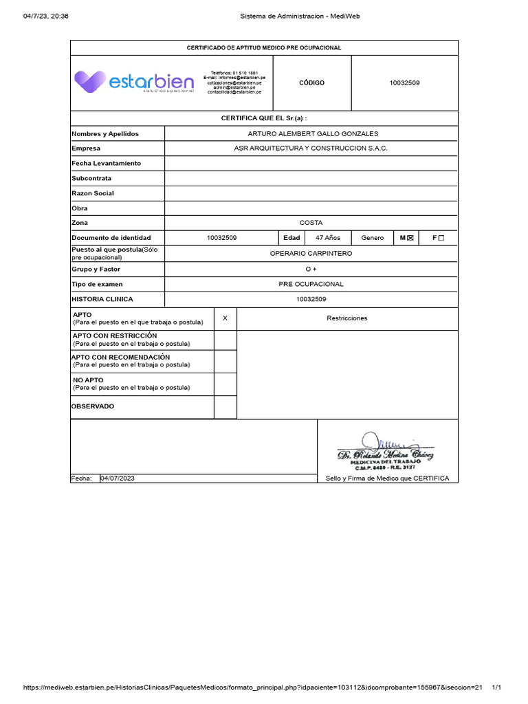 Emo - Arturo Gallo Gonzales | PDF