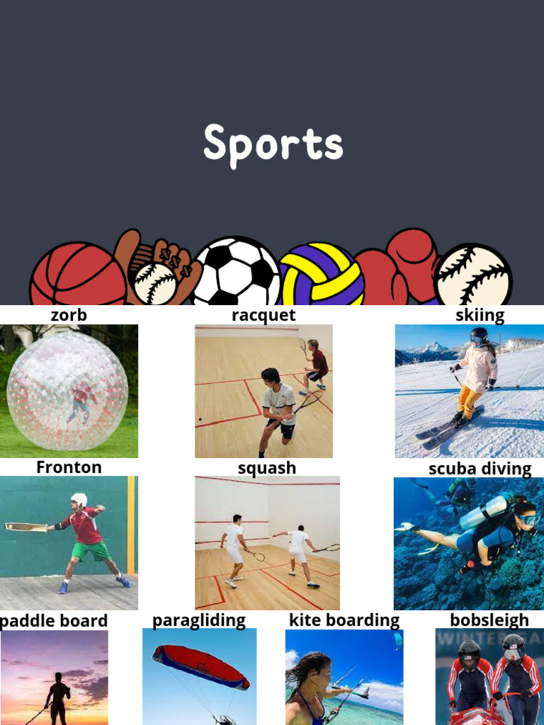 Comprehensive Guide to Various Sports | PDF