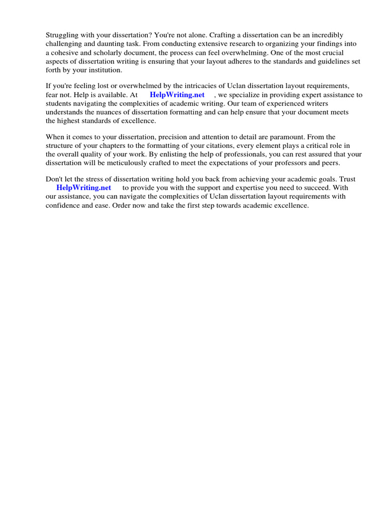 Uclan Dissertation Layout | Download Free PDF | Thesis | Social Media