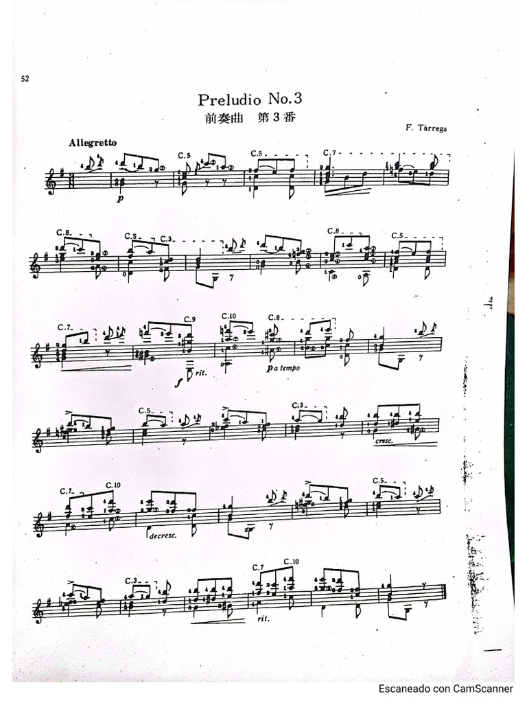 Preludio N3 | PDF
