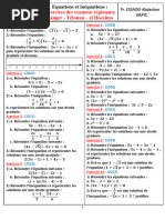 3AC Examen Local Adapté 2023 - 2024 | PDF | Mathématiques ...