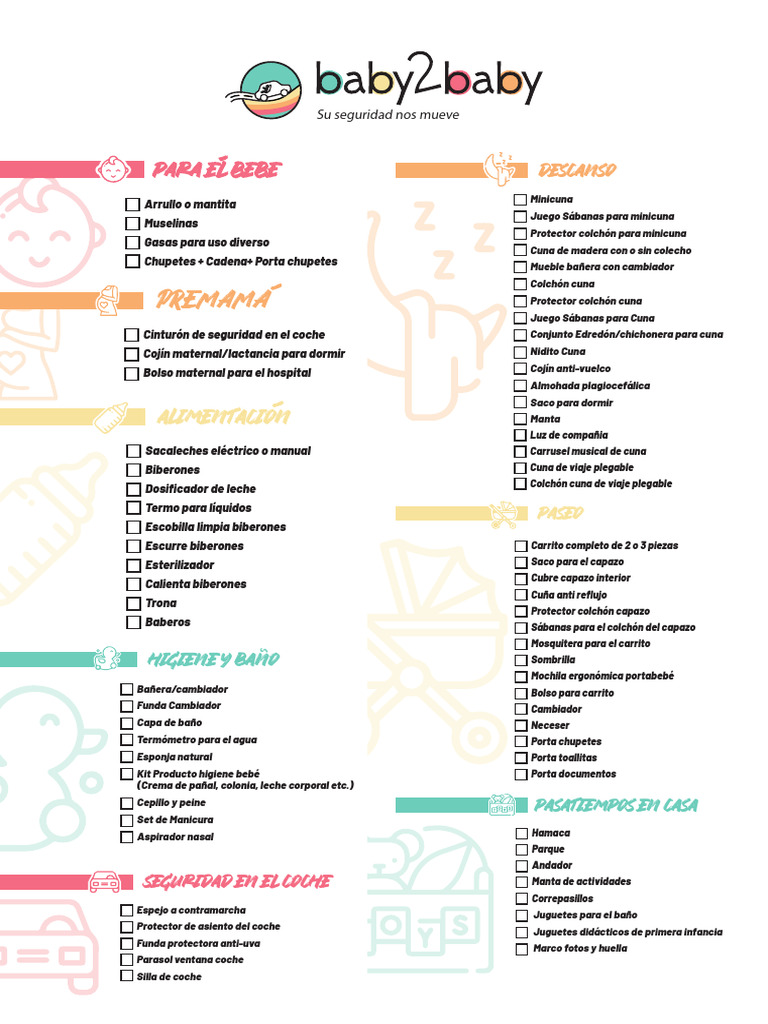 Artículos Esenciales para Bebés y Mamás | PDF | Implementos nacionales ...