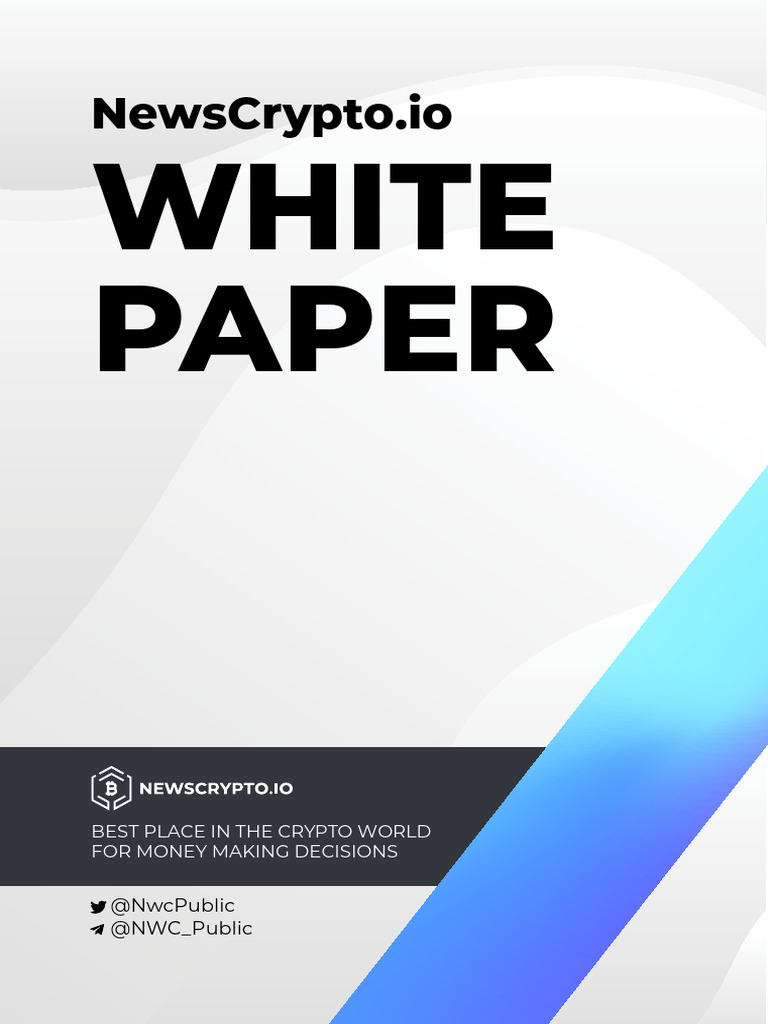 Whitepaper of Newcrypto Blockchain | PDF | Cryptocurrency | Economies