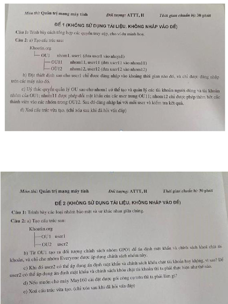 Test QTM Kma | PDF